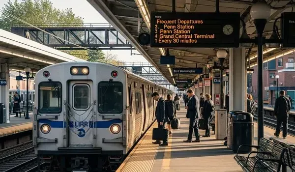 LIRR Port Washington Schedule, Parking, Stops & more