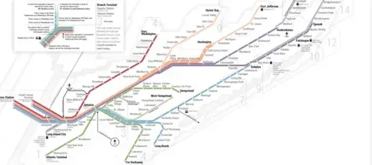 LIRR Schedule | MTA Lirr Map, Tickets Fares 2025